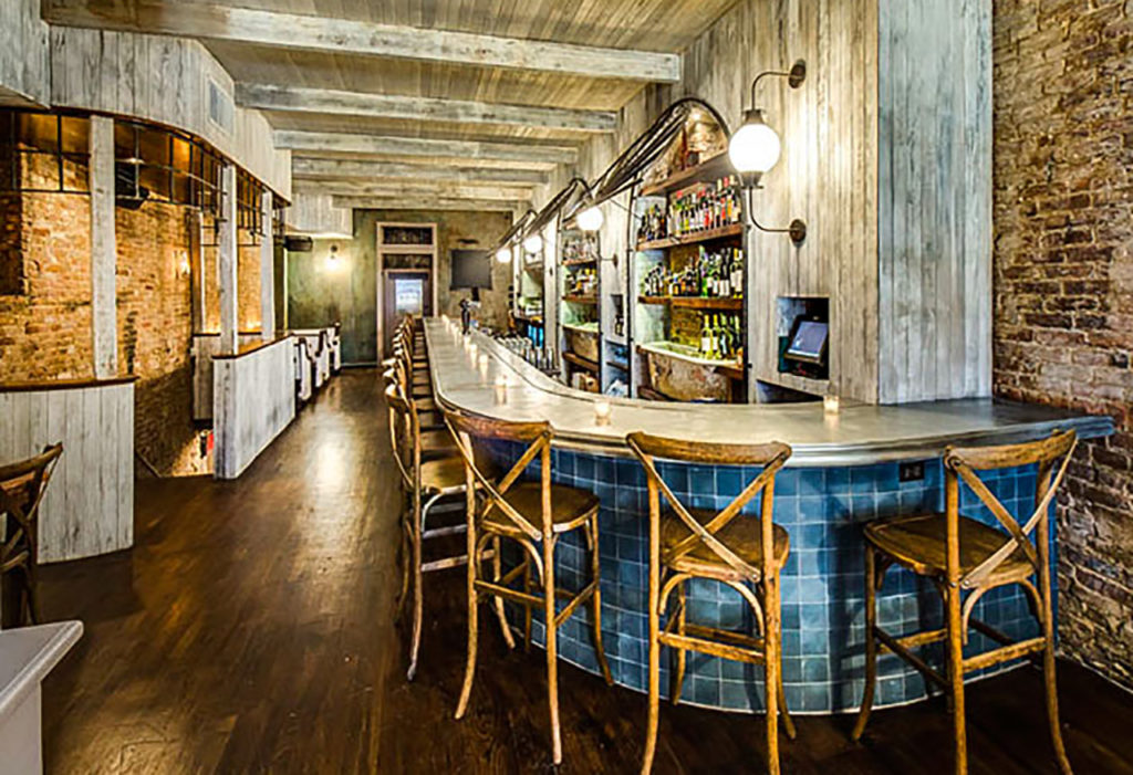 Custom Zinc and Pewter Countertops - La Bastille
