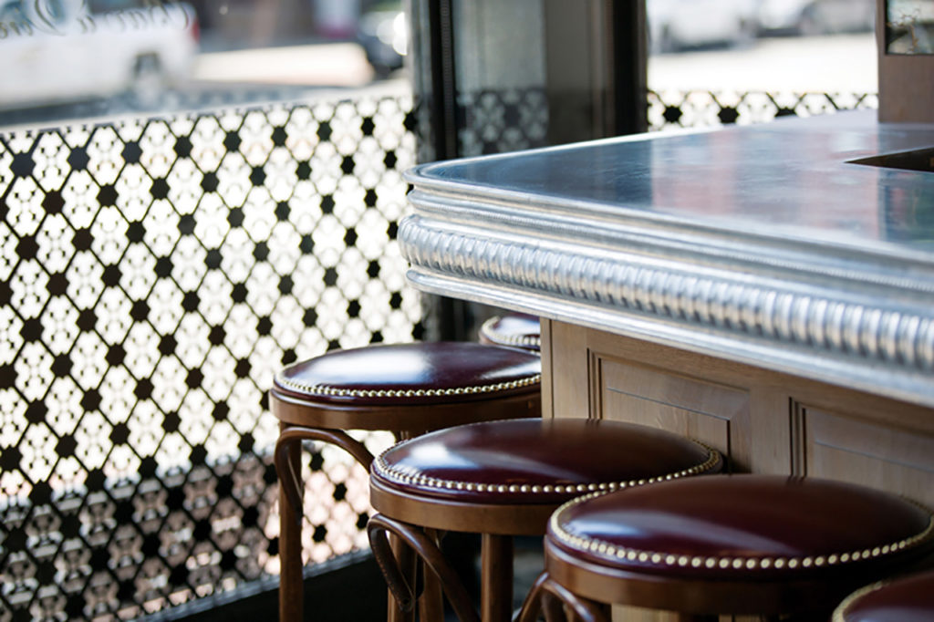 Custom Zinc and Pewter Countertops - La Bastille