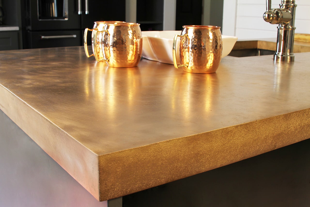 Bronze Countertops for Kitchens and Bars - La Bastille